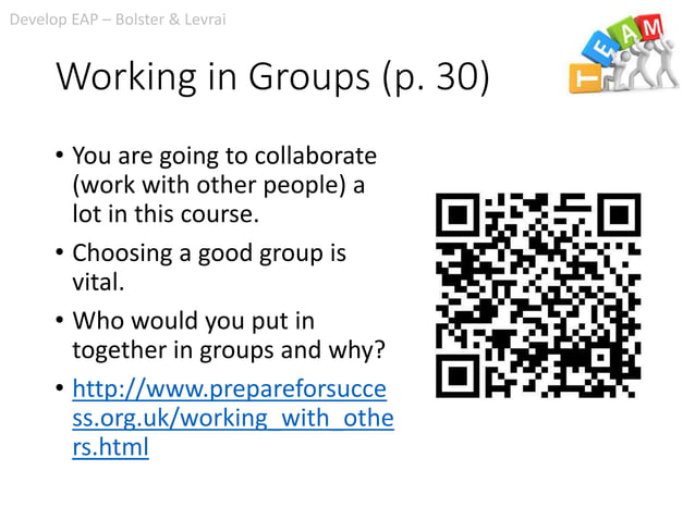 Unit 4 - working in teams | PPT