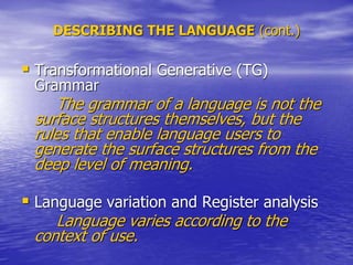 Your beliefs about Language,Learning & Teaching.ppt