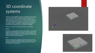3D Modelling unit 40 learning Aim A for btec media | PPTX