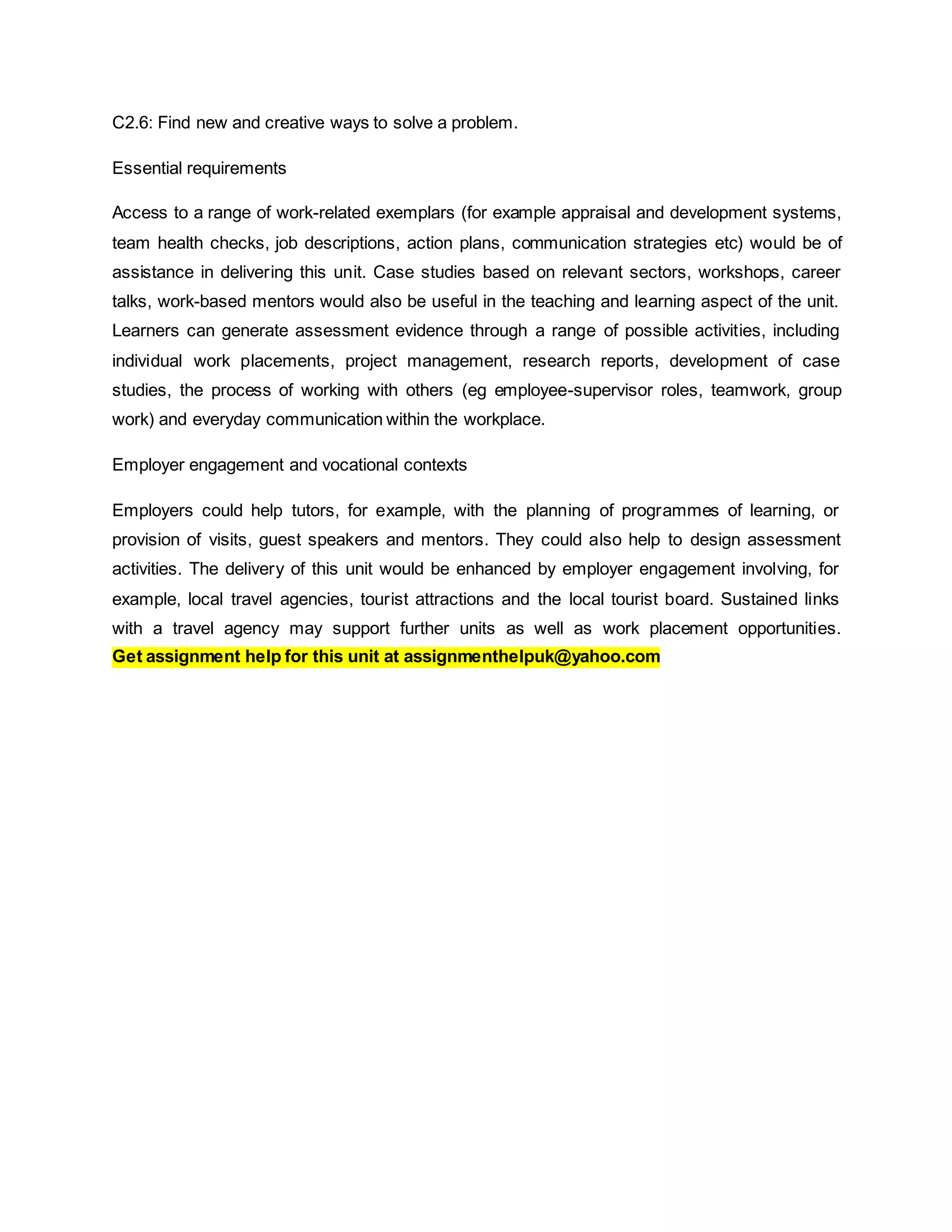 UNIT 42: EMPLOYABILITY SKILLS | DOCX | Educational Assessment | Education