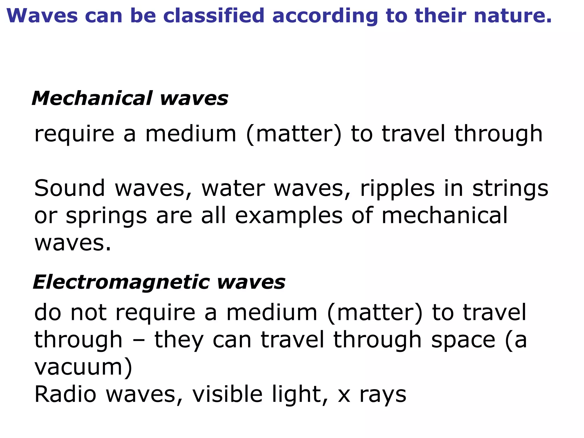 Unit 4 2014 ppt wave characteristics | PPTX