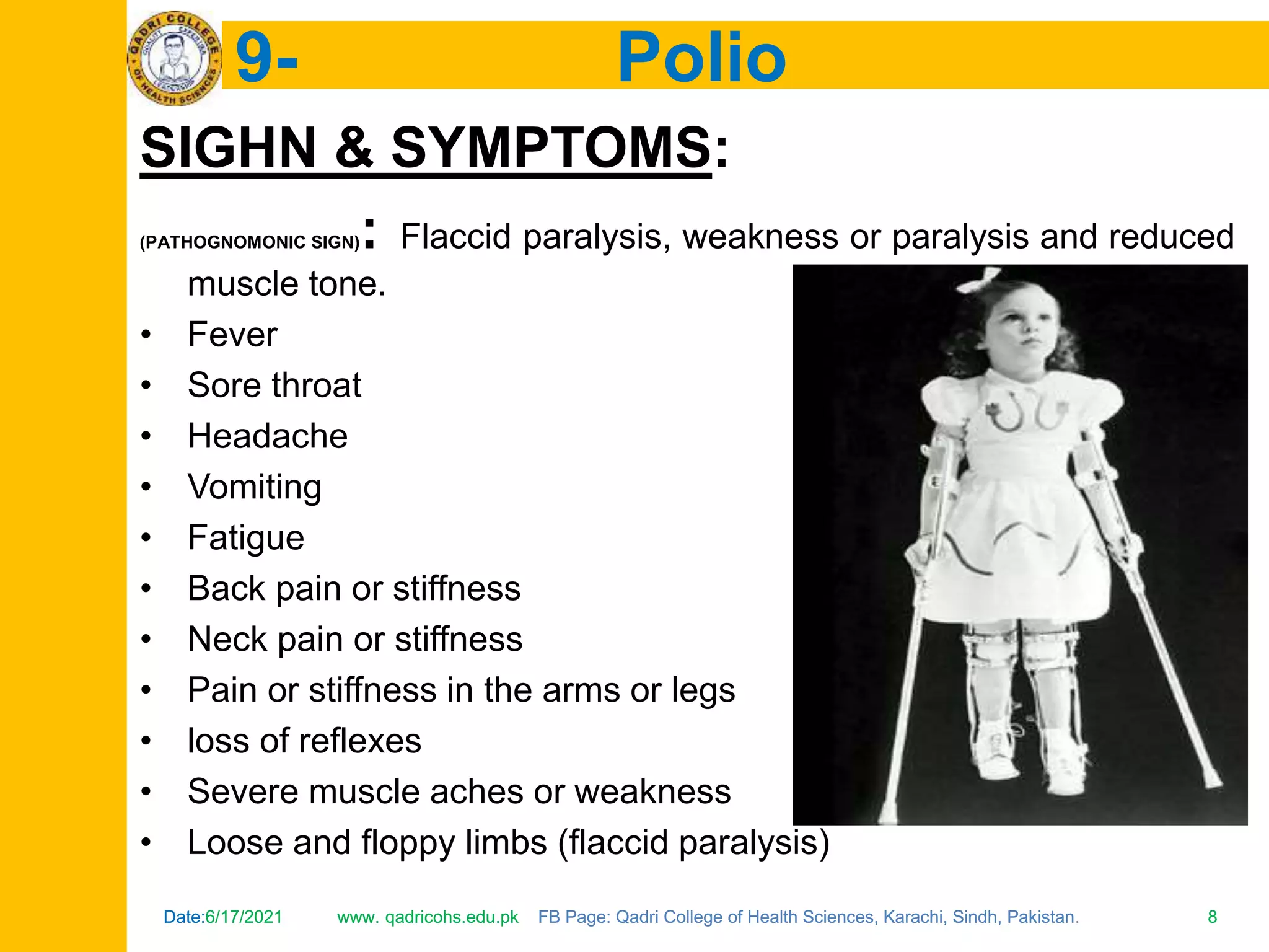 Polio and Influenza | PPTX