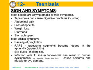 ascariasis, taeniasis,dermatomycosis | PPT