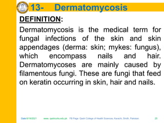 ascariasis, taeniasis,dermatomycosis | PPT | Free Download