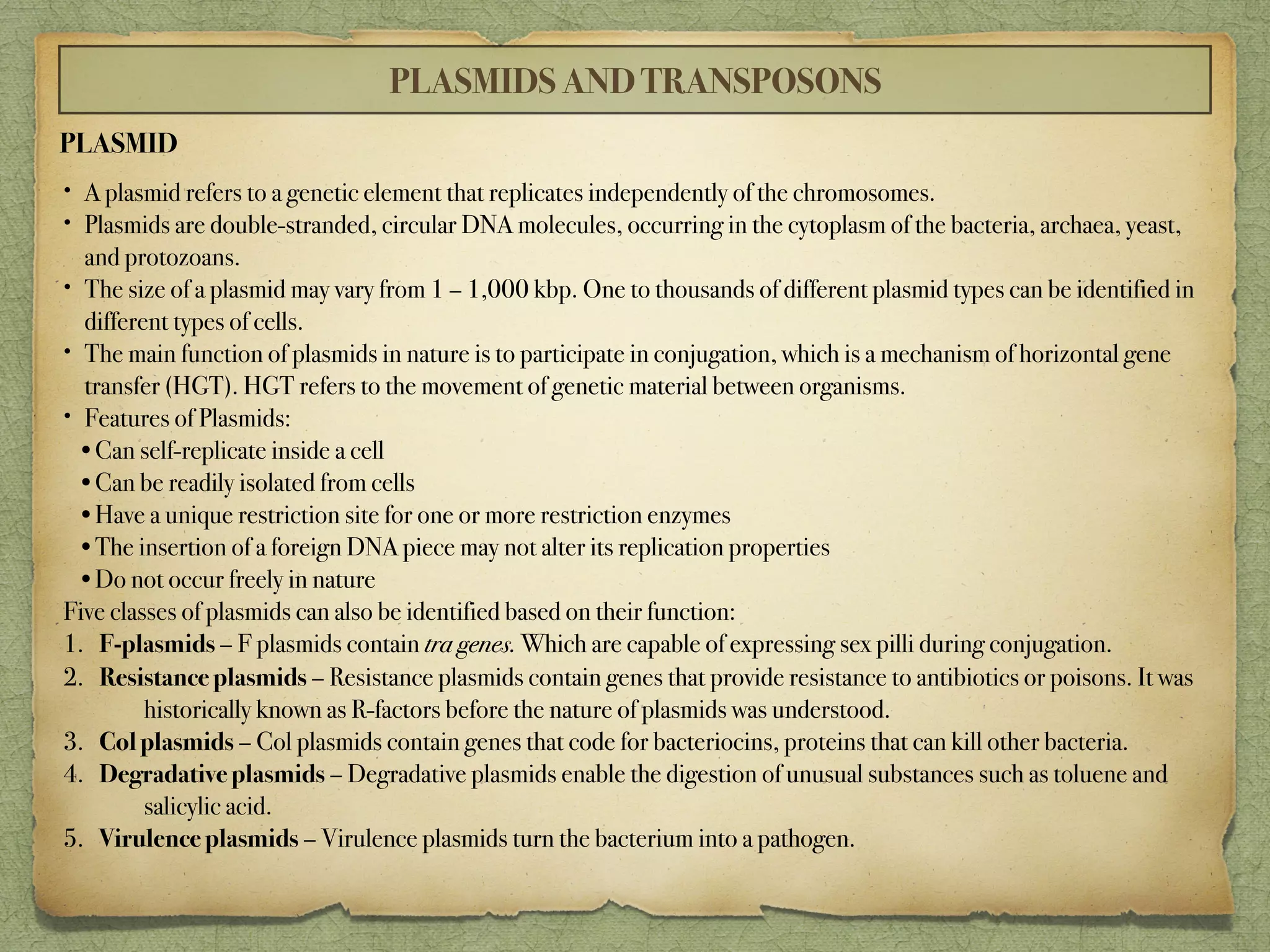 UNIT 4 Microbial genetics:Transformation,Transduction,Conjugation ...