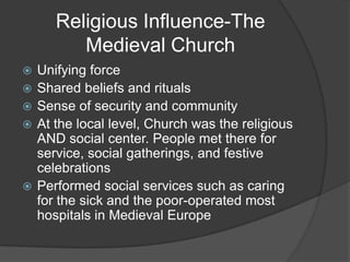 Unit 4 a middle ages in europe notes and vocab | PPTX