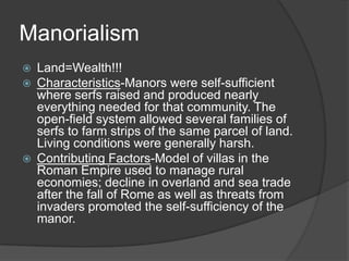 Unit 4 a middle ages in europe notes and vocab | PPTX