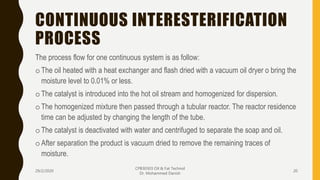Fatty Acid Isolation (Unit 4 a) | PPTX