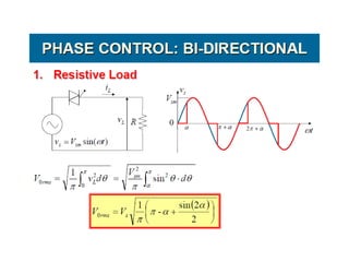 Unit 4 ac voltage controller | PPTX
