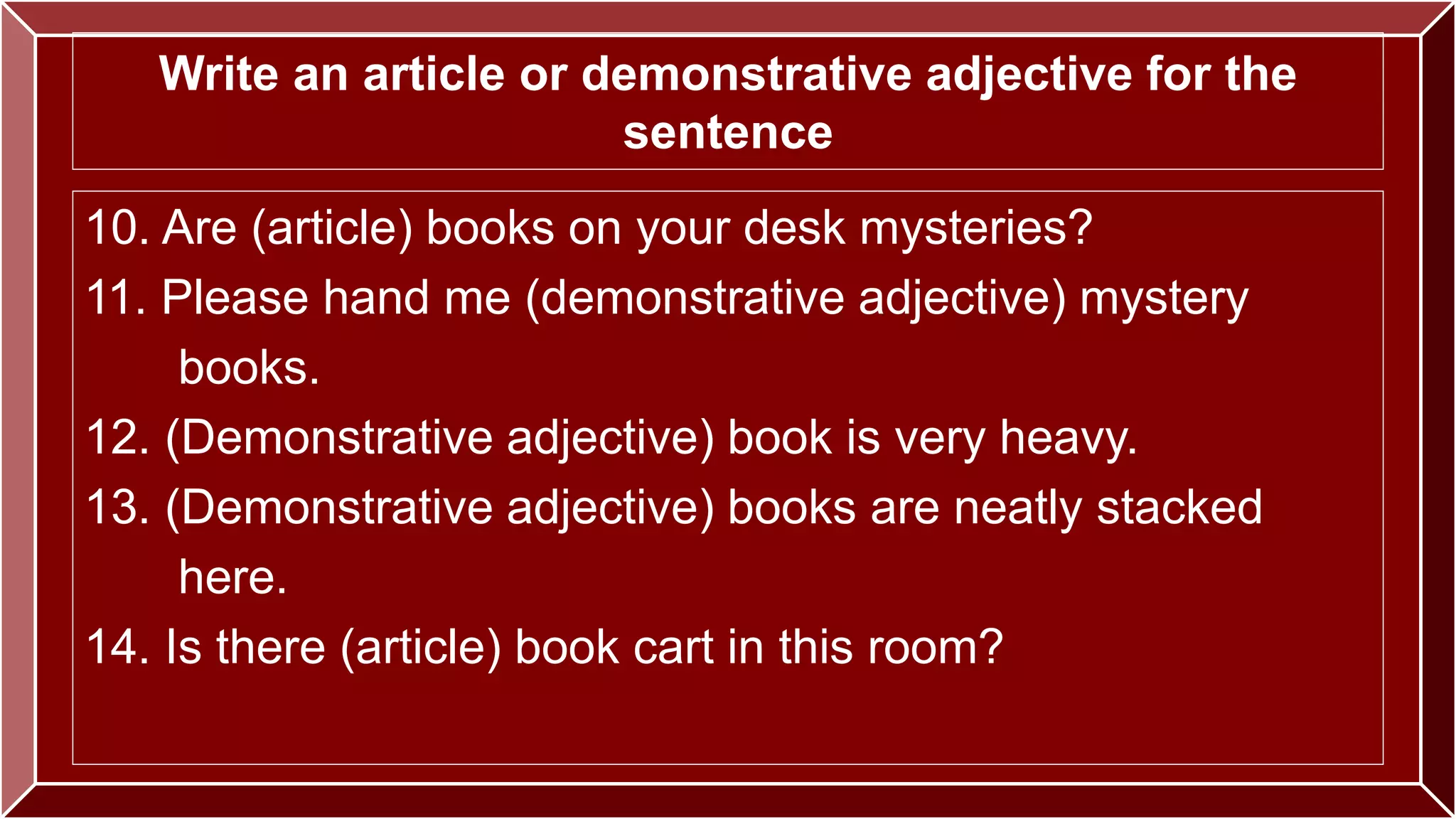 Unit 4 Adjectives Extra Practice | PPTX