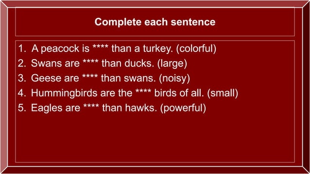 Unit 4 Adjectives Extra Practice | PPT