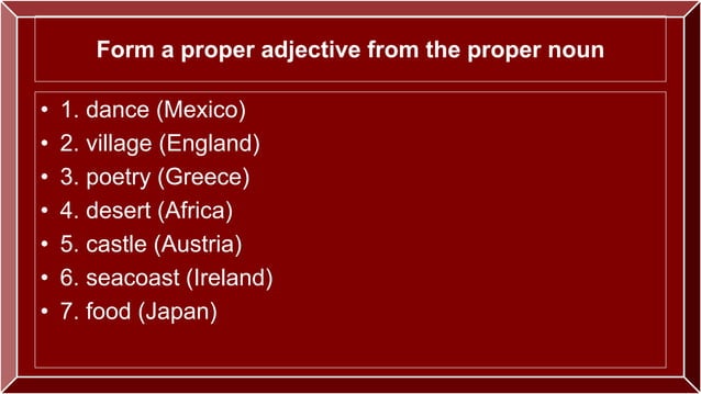 Unit 4 Adjectives Extra Practice | PPT