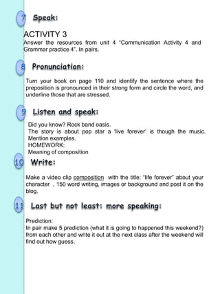 Unit 4 for Advance 1 | PPTX