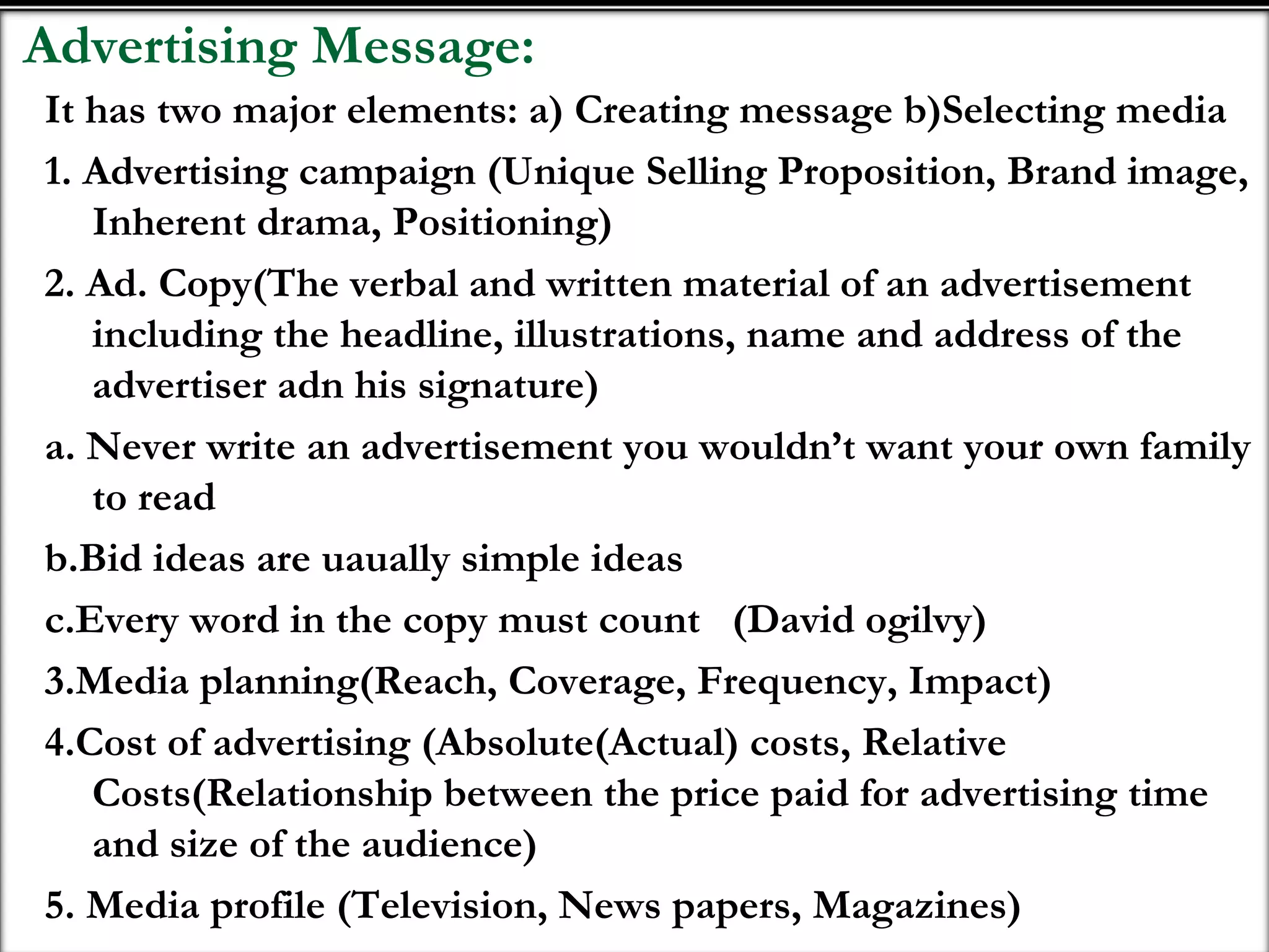 Advertising ppt | PPT