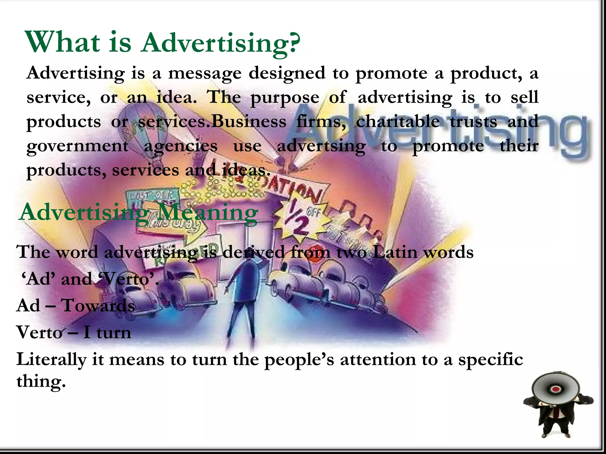 Advertising ppt | PPT