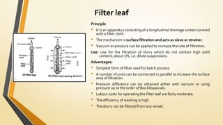 Objectives, applications & Theories in FILTRATION | PPTX