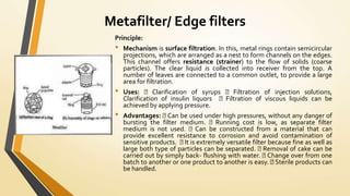 Objectives, applications & Theories in FILTRATION | PPTX | Chemistry ...