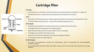Objectives, applications & Theories in FILTRATION | PPTX | Chemistry | Science
