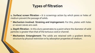 Objectives, applications & Theories in FILTRATION | PPTX | Chemistry ...