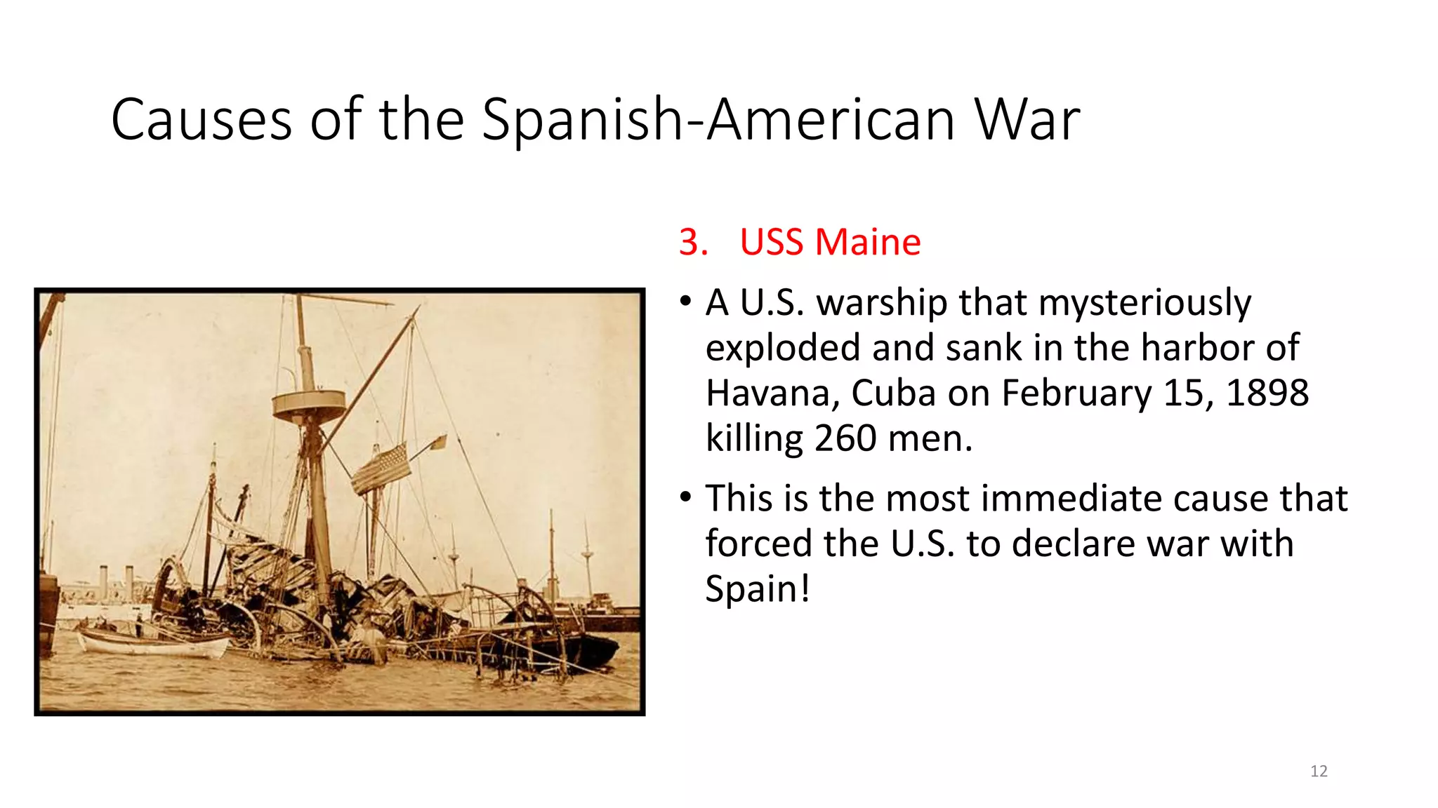 (Unit 4A) Imperialism and Spanish-American War | PPT