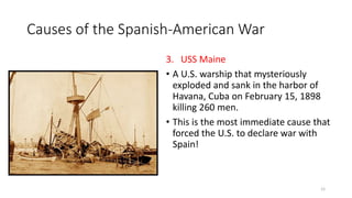 (Unit 4A) Imperialism and Spanish-American War | PPTX