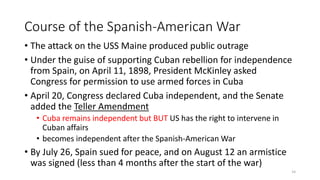 (Unit 4A) Imperialism and Spanish-American War | PPTX