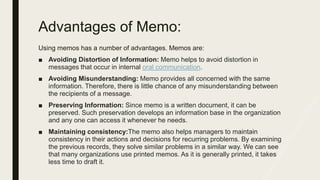 Unit 4 (A); Memo Writing Lecture, Educational Platform.pptx