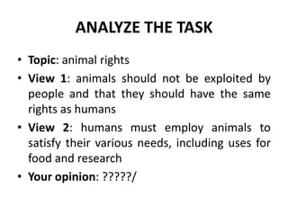 Unit 4 An Opinion Essay (cont) | PDF