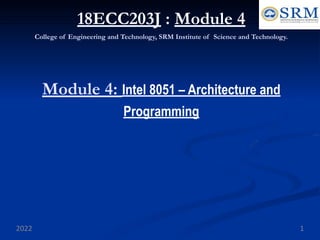 Architecture and Programmingpart1_Microcontroller | PDF