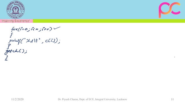 Unit 4 Arrays Ppt Free Download