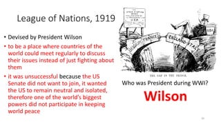 (Unit 4B & 5) World War 1 & the 1920s | PPT