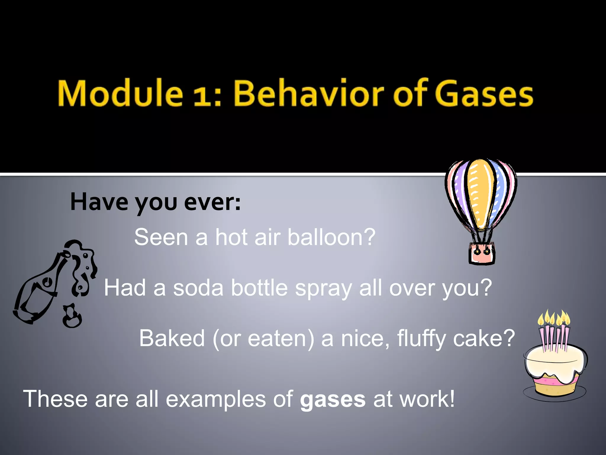 Unit 4: Behavior of Gases | PPTX