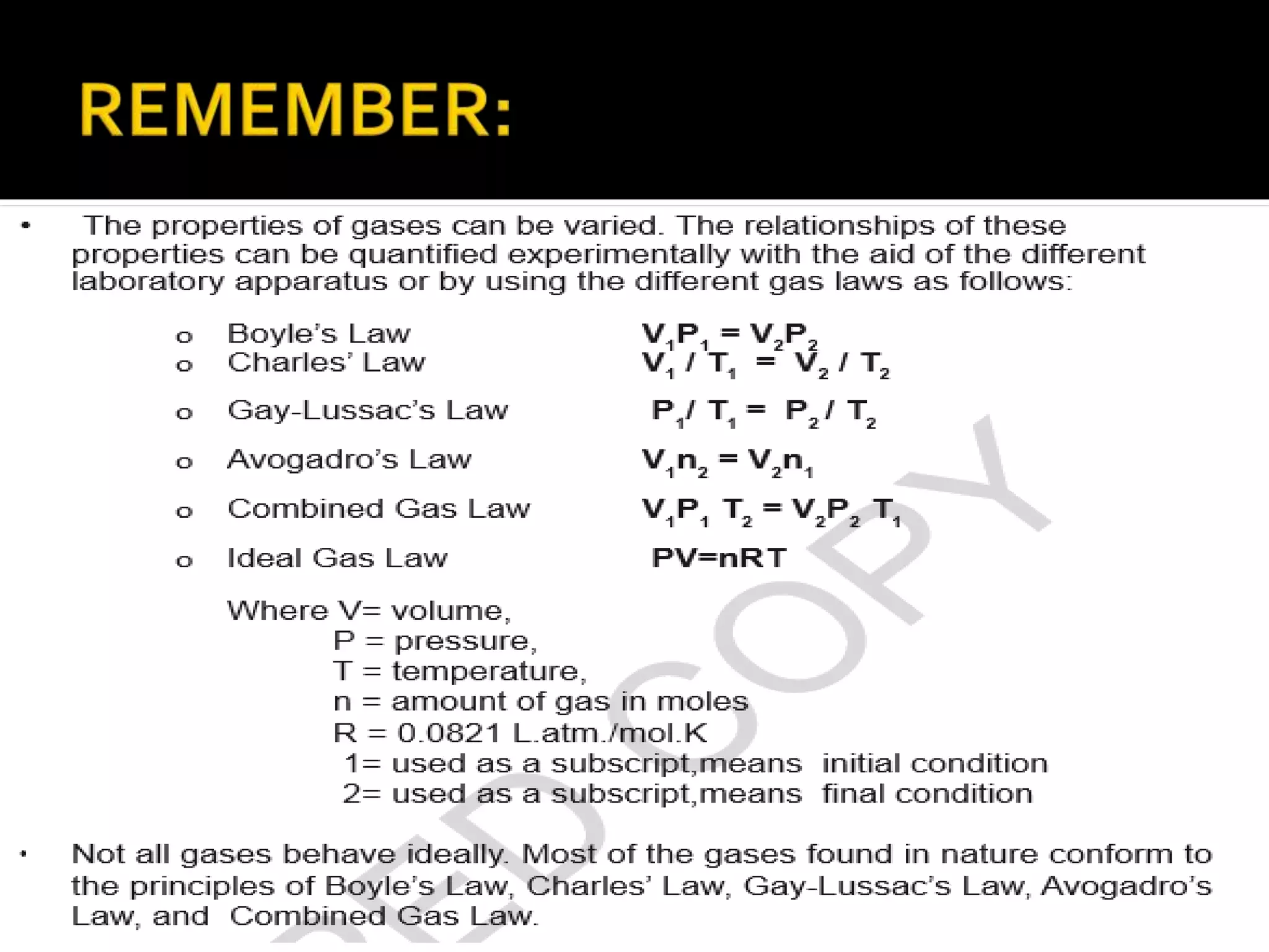 Unit 4: Behavior of Gases | PPTX
