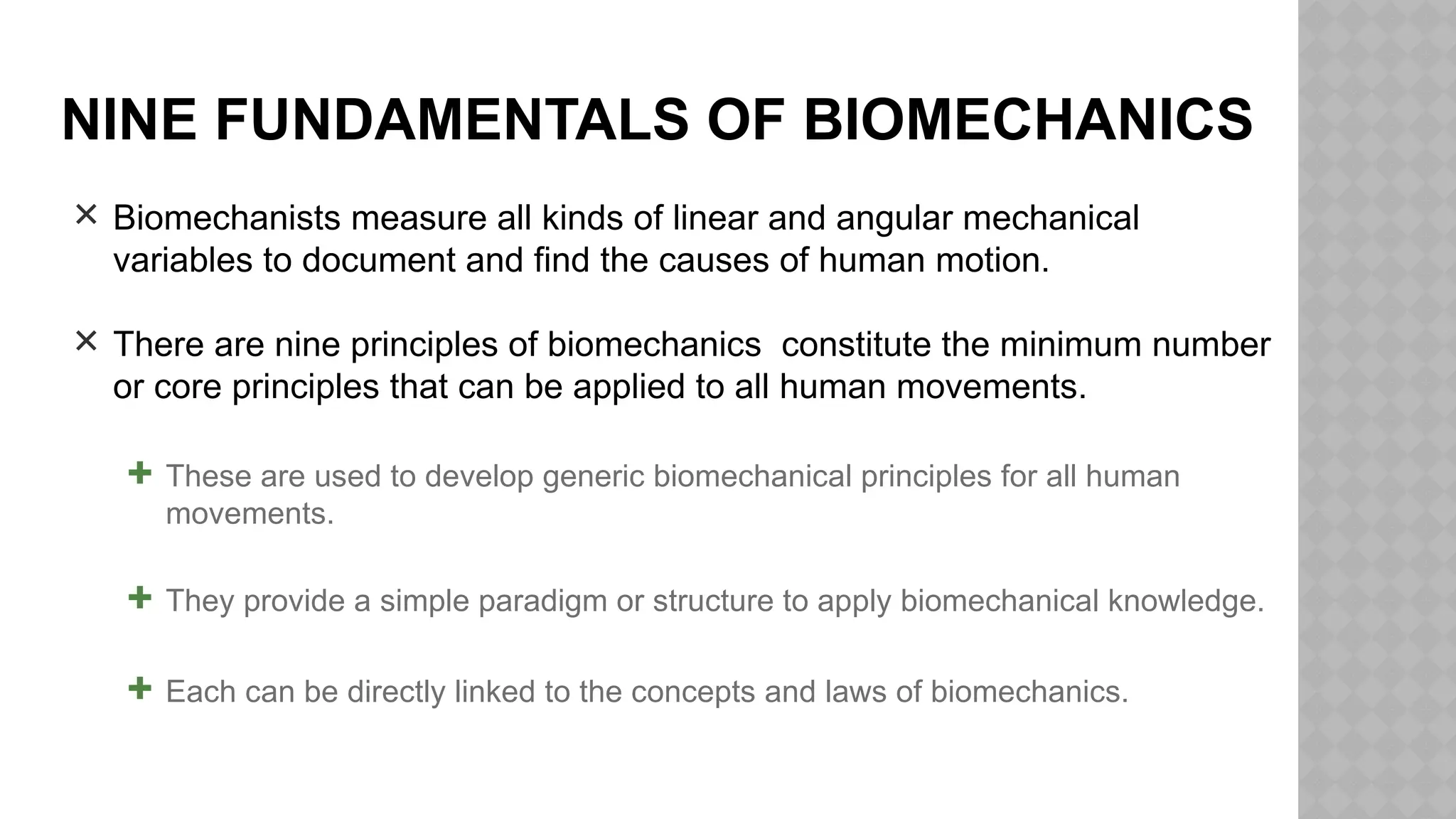 Unit4_Biomechanics Introduction for Engineers | PPTX