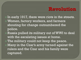 Unit 4 b powerpoint russian revolution wwii | PDF