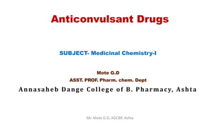 Unit 4C. Anticonvulsant Drugs MC-I .pptx
