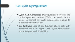 Cancer Biology: Tumor Formation, Molecular mechanism | PPT