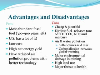 Unit 4 ch 17 s1 energy resources & fossil fuels | PPTX