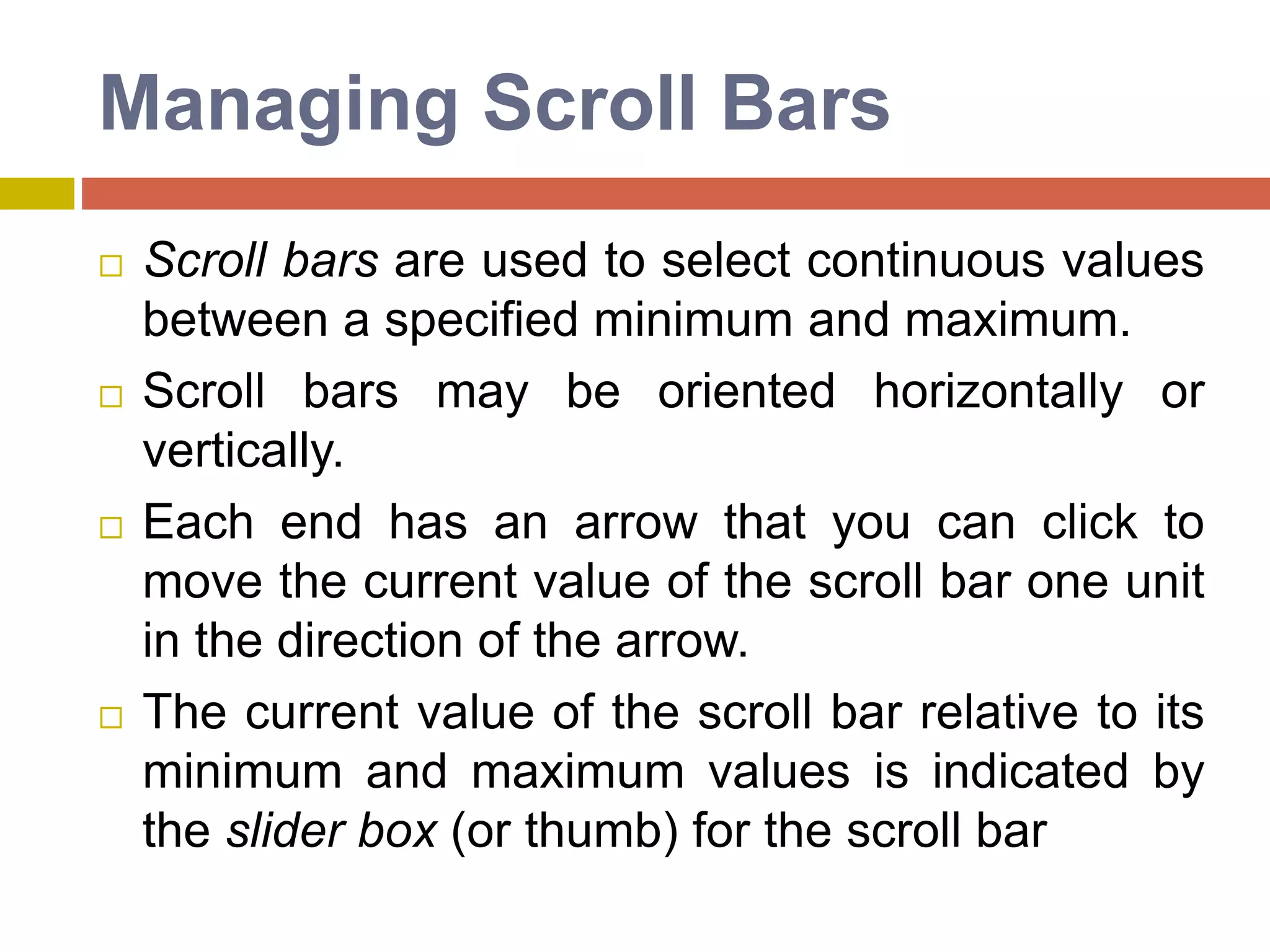 java-Unit4 chap2- awt controls and layout managers of applet | PPTX | Operating Systems ...