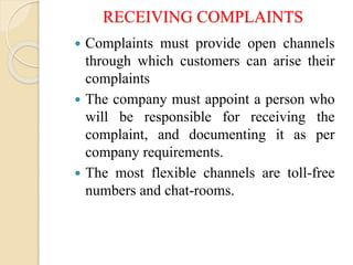 A COMPLETE STUDY ON COMPLAINTS, DRUG RECALL, RETURNED PRODUCTS, AND ...