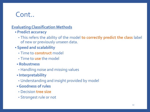 Unit 4 Classification of data and more info on it | PPT