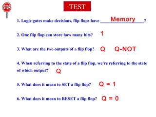 Unit 4 clocked_flip_flops | PPT | Programming Languages | Computing