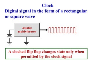 Unit 4 clocked_flip_flops | PPT | Programming Languages | Computing