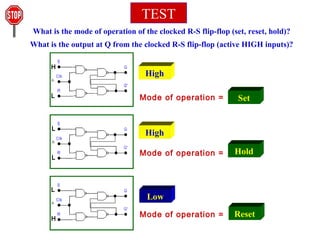 Unit 4 clocked_flip_flops | PPT | Programming Languages | Computing
