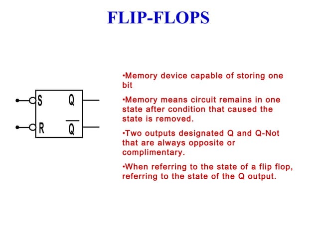 Unit 4 clocked_flip_flops | PPT | Programming Languages | Computing