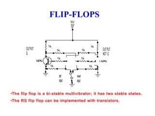 Unit 4 clocked_flip_flops | PPT | Programming Languages | Computing