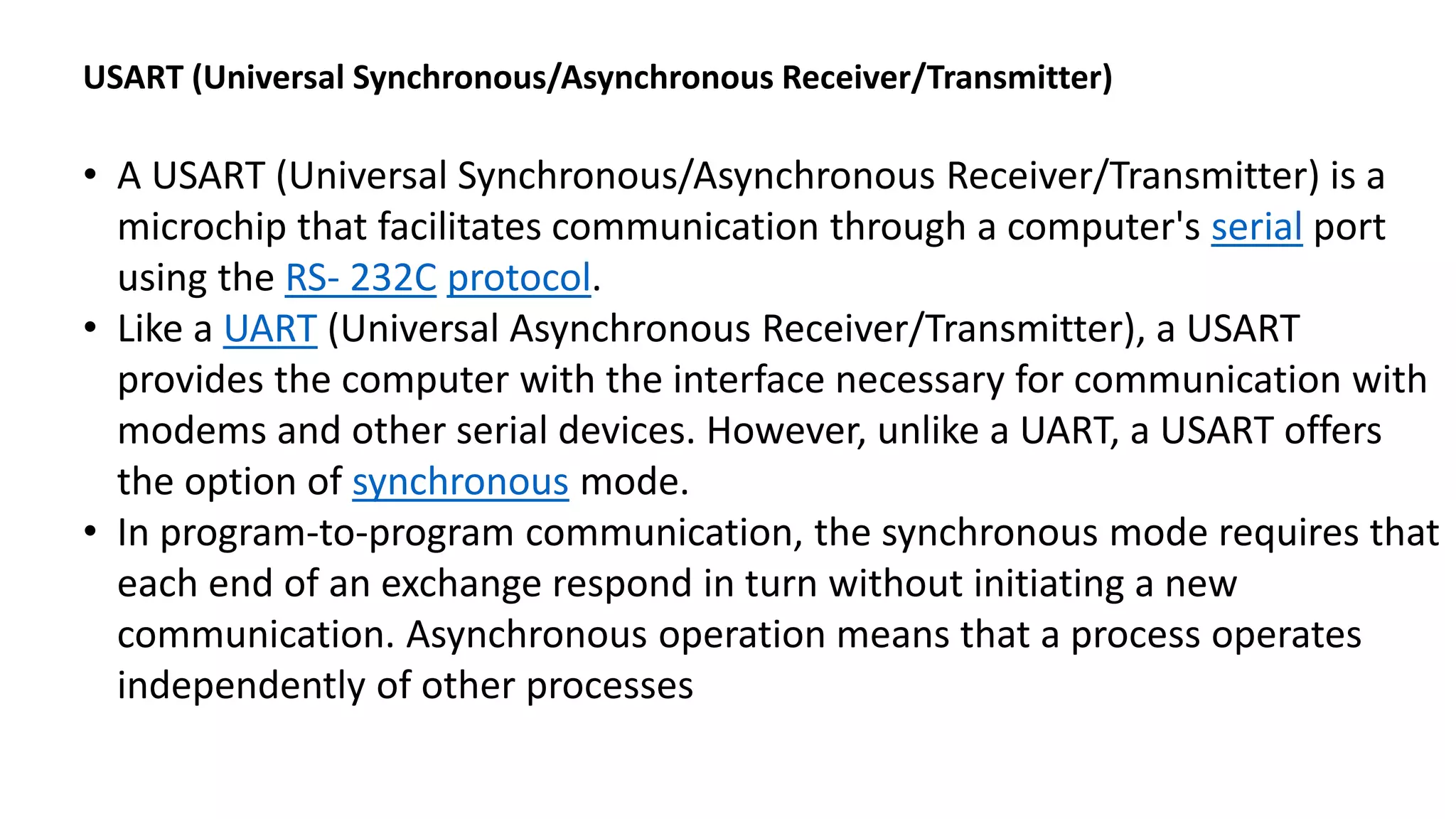 Communication Interfaces Embedded Real Time Systems Pdf Computer Peripherals Computing