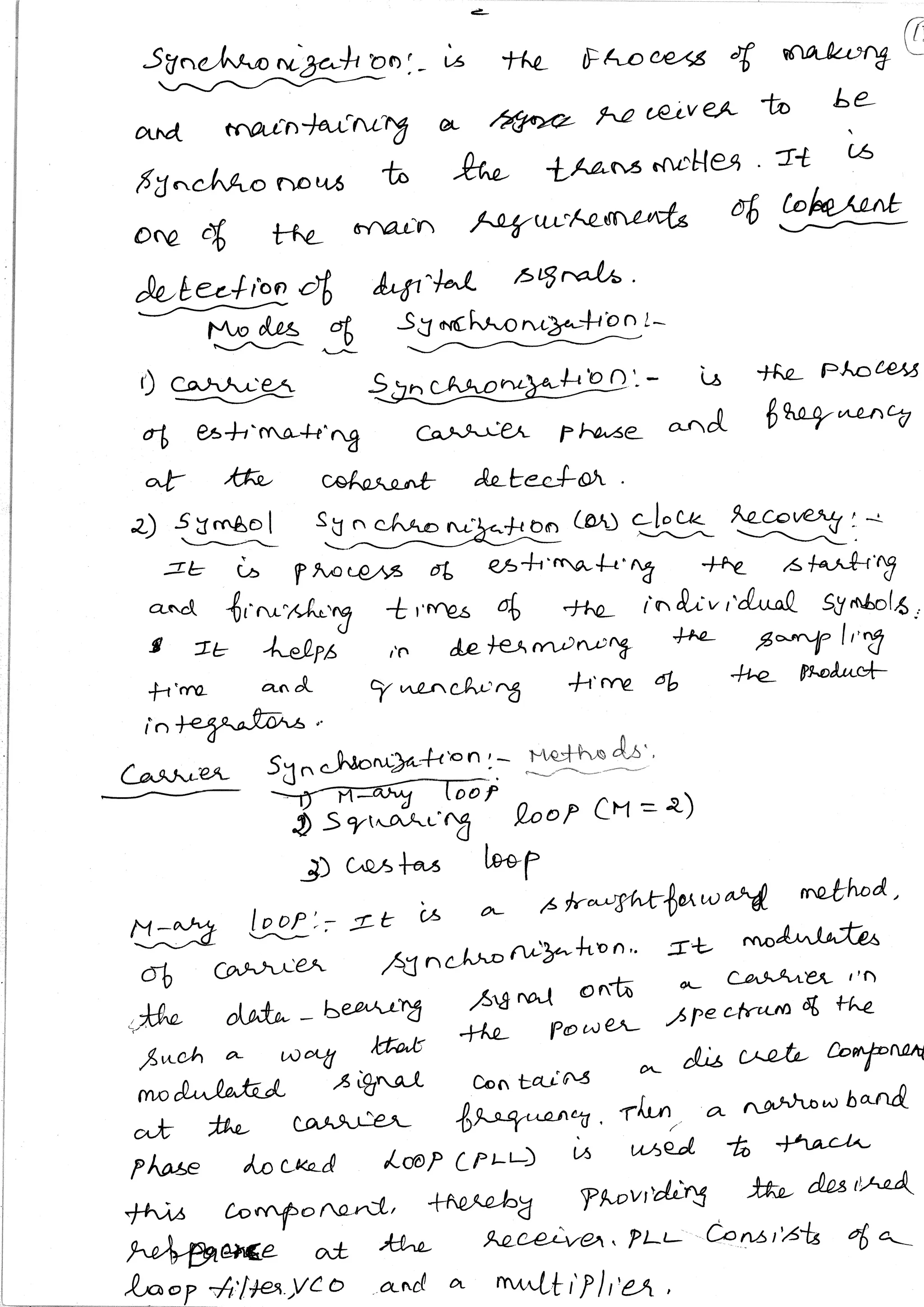 EC3491 Unit 4 Digital Modulation Scheme | PDF