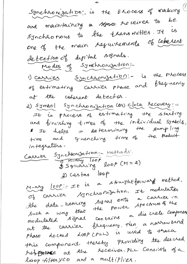 EC3491 Unit 4 Digital Modulation Scheme | PDF