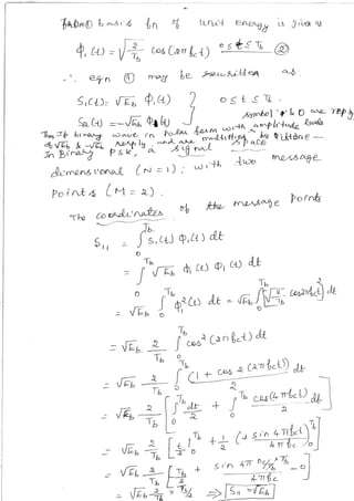 EC3491 Unit 4 Digital Modulation Scheme | PDF